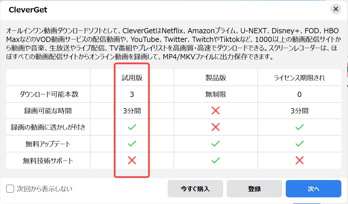 【レビュー】CleverGet 2025評判！安全性、無料版制限、料金プランについて客観的解説